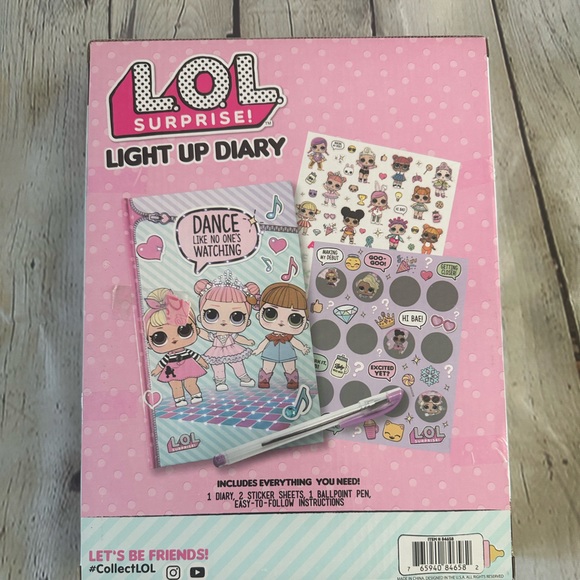 L.O.L. Surprise! | Toys | Lol Surprise Light Up Diary | Poshmark